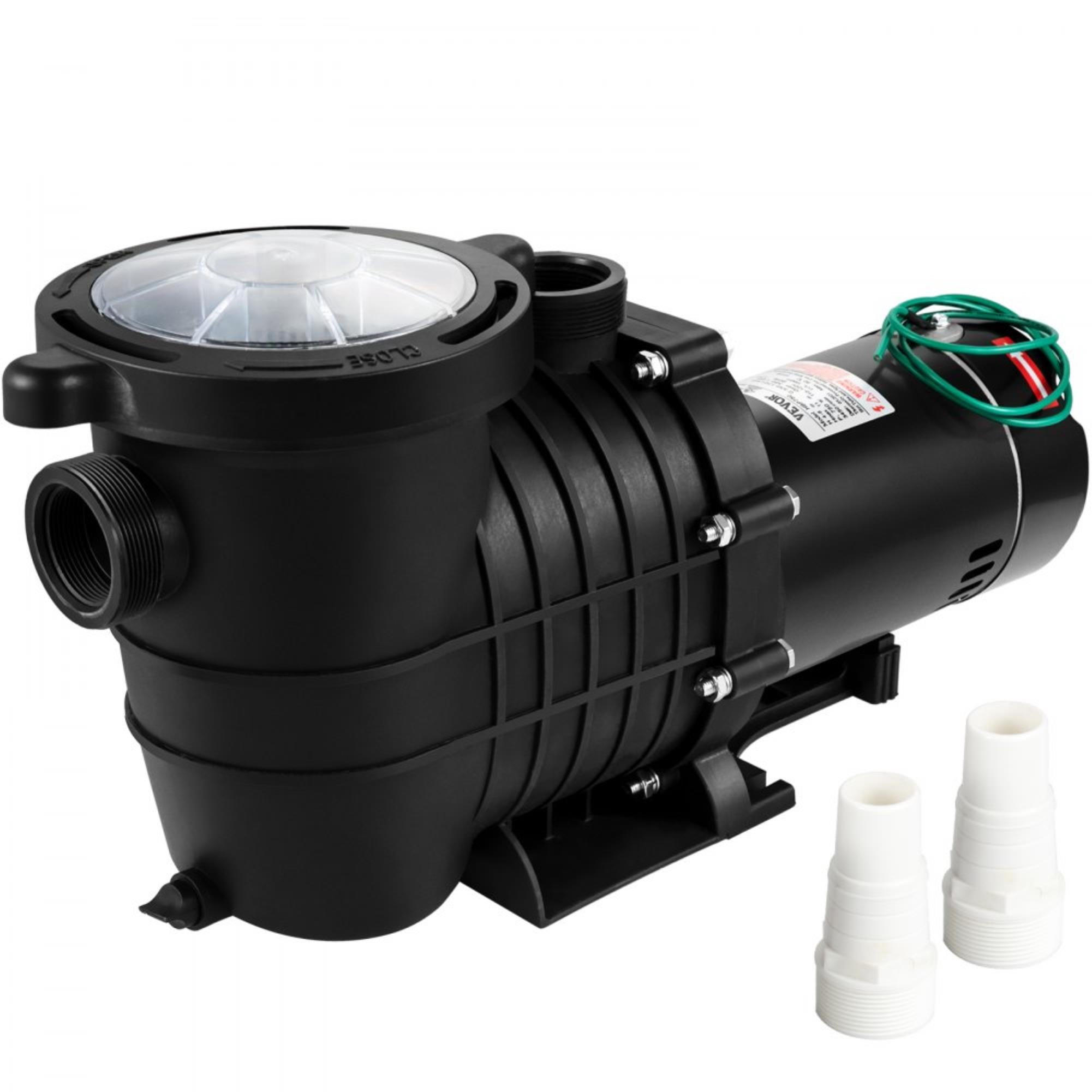 Swimming Pool Pump 1HP, Dual Voltage 110V 220V, 5544GPH, Powerful Pump ...