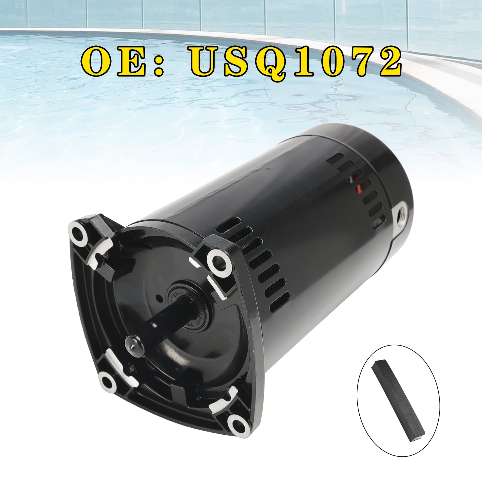 Swimming Pool Pump Motor USQ1072 Square Flange .75 3/4 HP Brand New ...