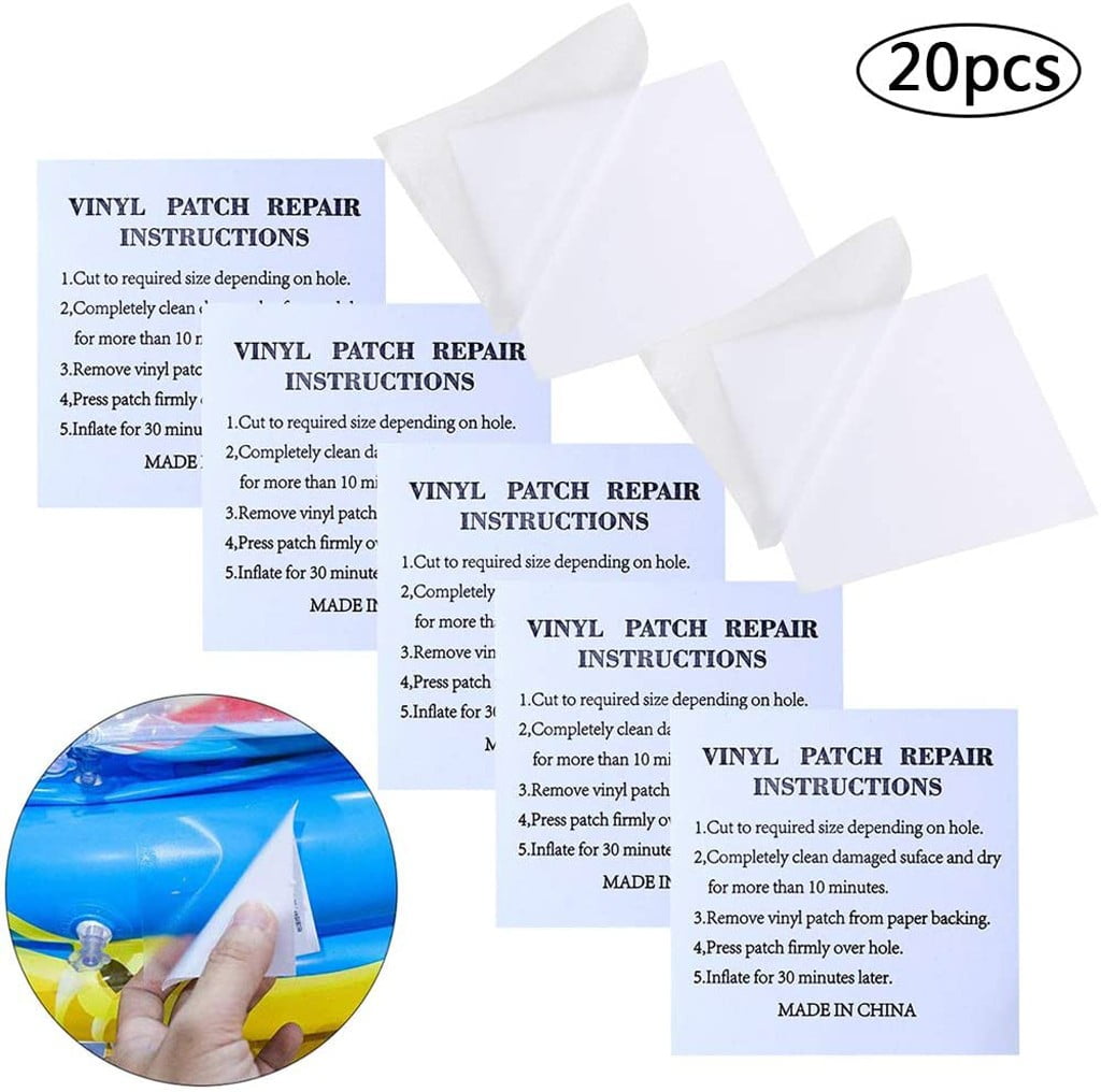 Swimming Pool, Repair Patch 20 Repair Patches Inflatable Pool Repair ...