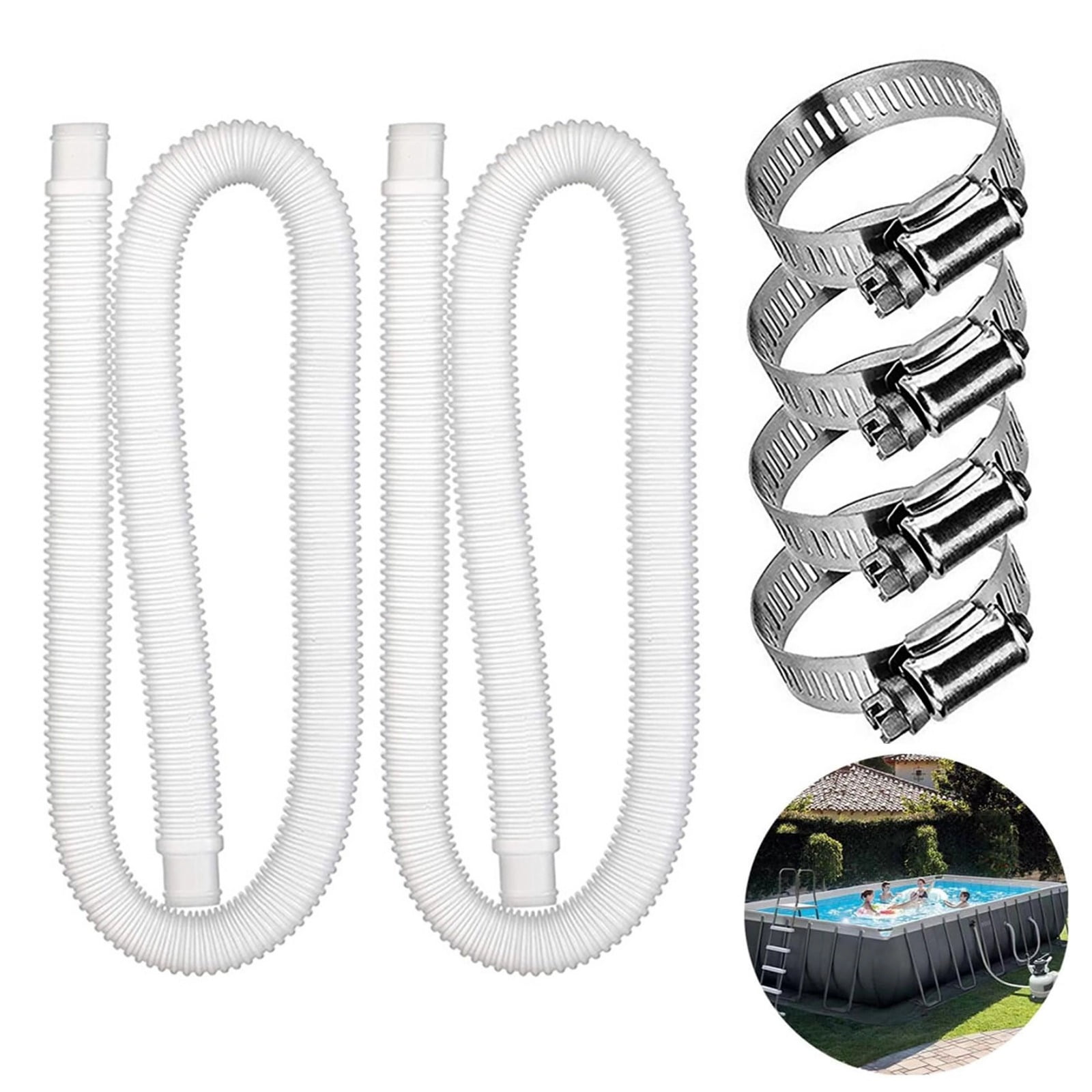 Swimming Pool Replacement Hose Pool Hoses Replacement for Above Ground ...