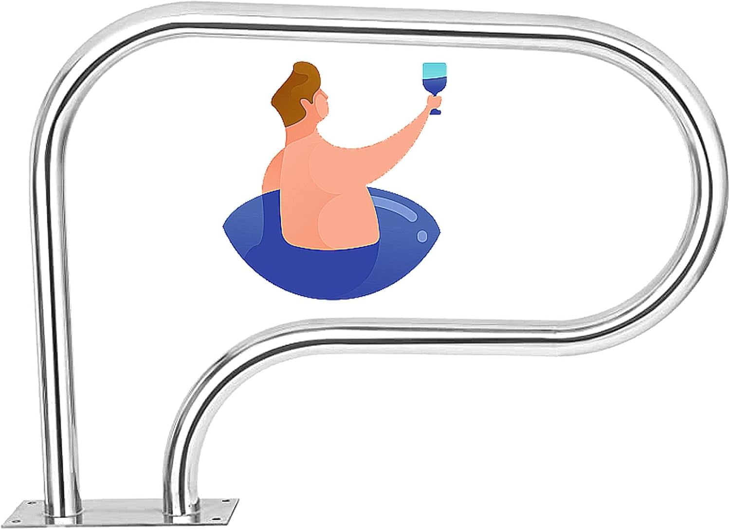 Swimming Pool Safety Hand Rail Swimming Pool Handrail Flange Quick ...