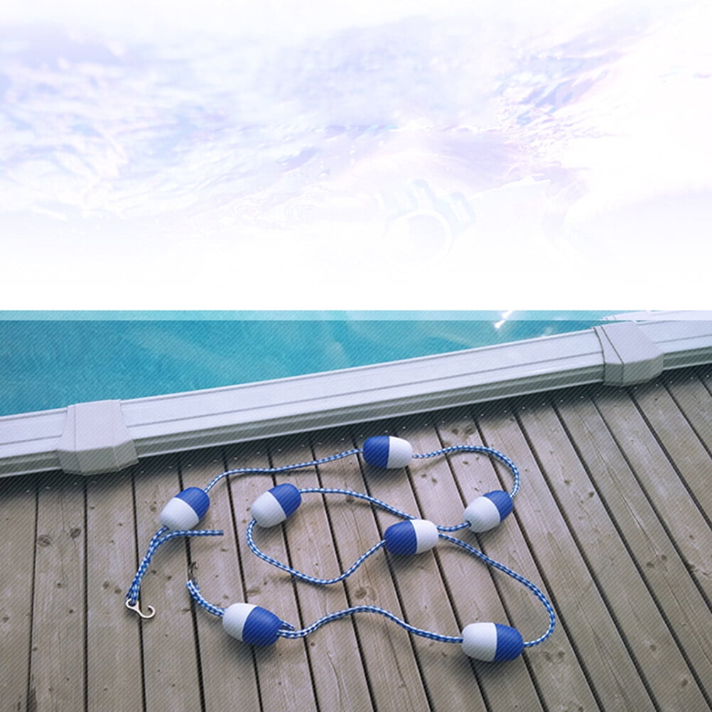 UNOMOR Swimming Pool Rope Float Line for Sectioning Hazardous Areas ...