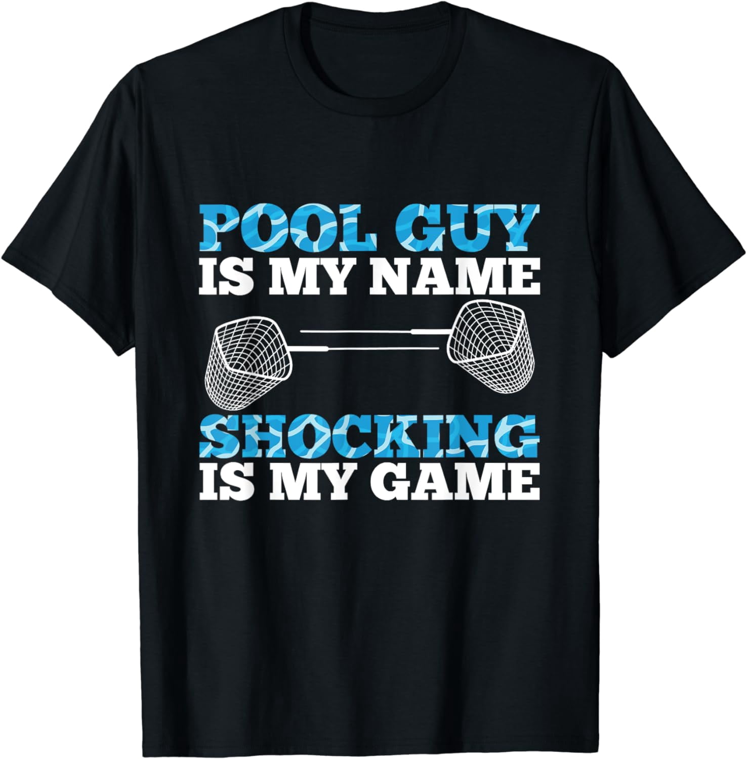Swimming Pool Service Tech Design for a Pool Repair Guy T-Shirt ...