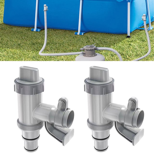 Swimming Pool Shut Off With 32 38mm Hose Connection Swimming Pool Double Split Hose Plunger