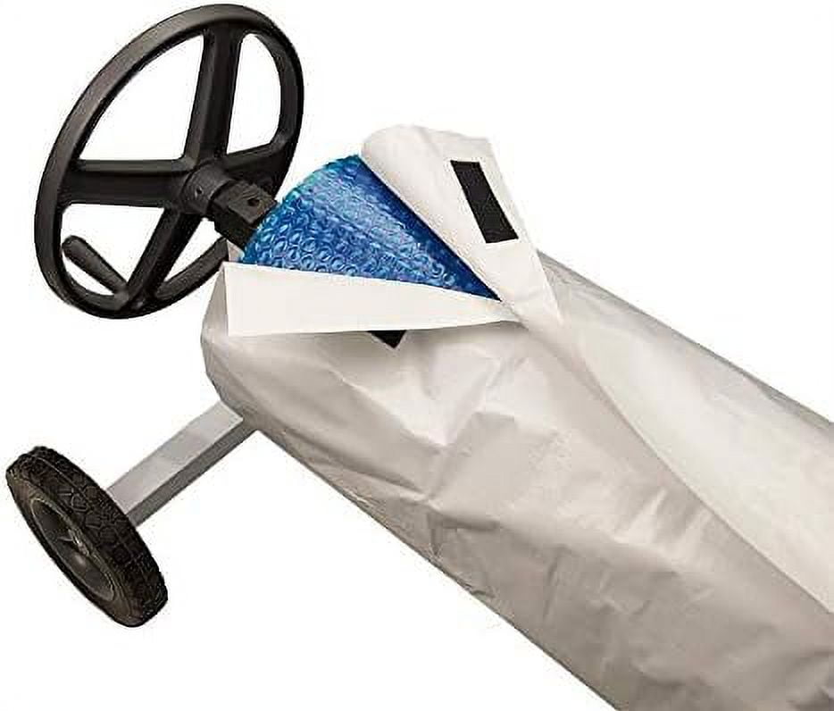 Swimming Pool Solar Blanket Reel Cover for Pools up to 28' Wide | for ...
