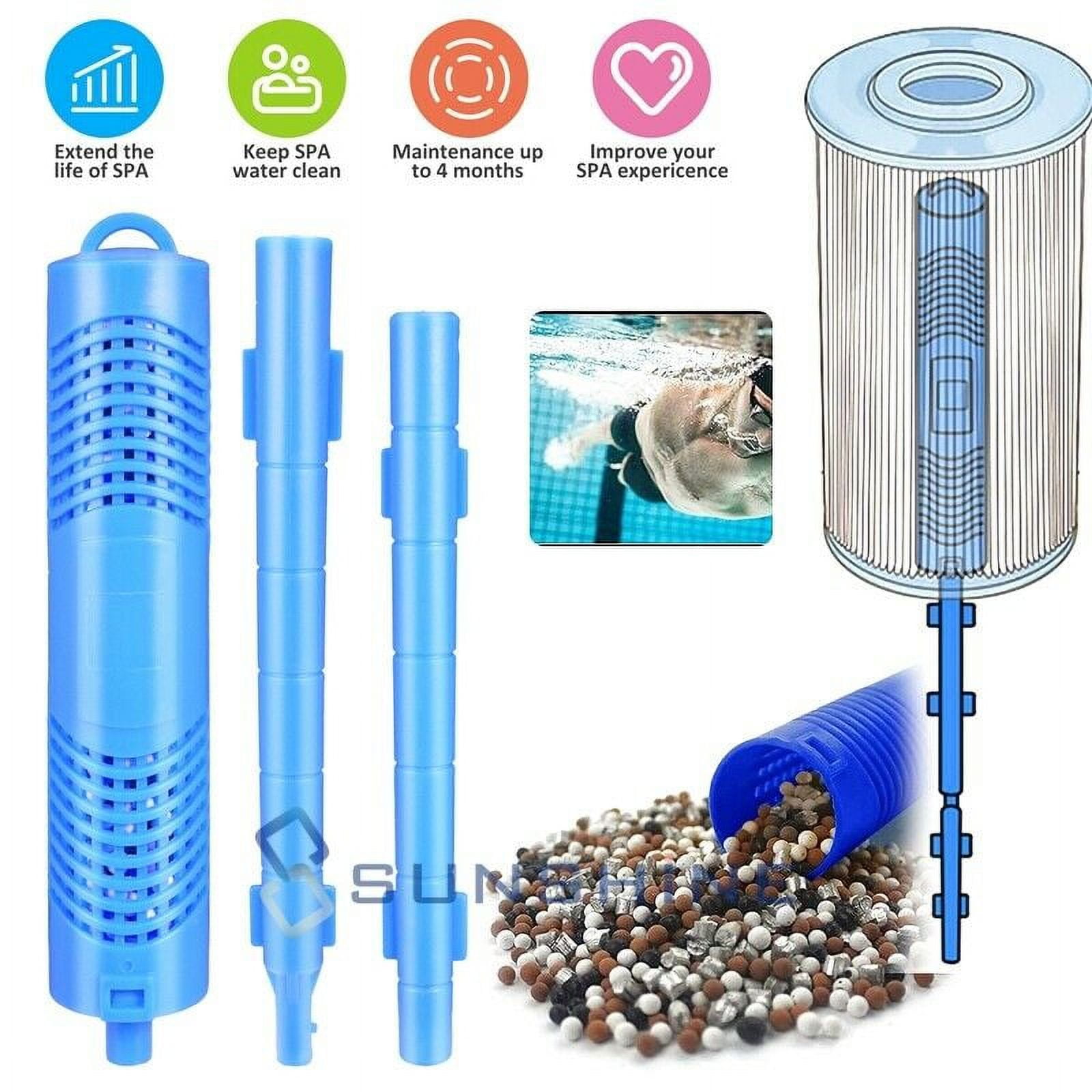 Swimming Pool Spa Cartridge Stick Mineral Sanitizer Hot Tub Purifier ...