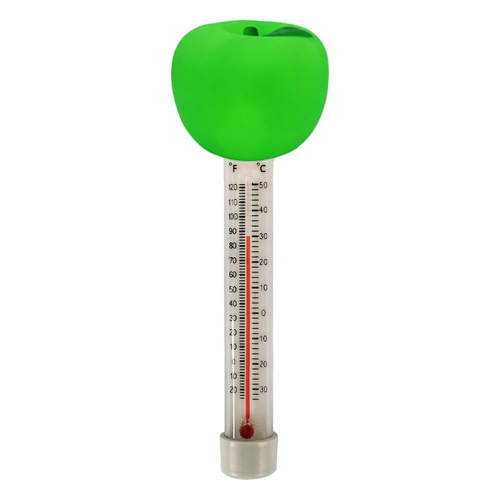 Swimming Pool Thermometer,Cute Fruit Floating Pool Thermometer, Easy to ...