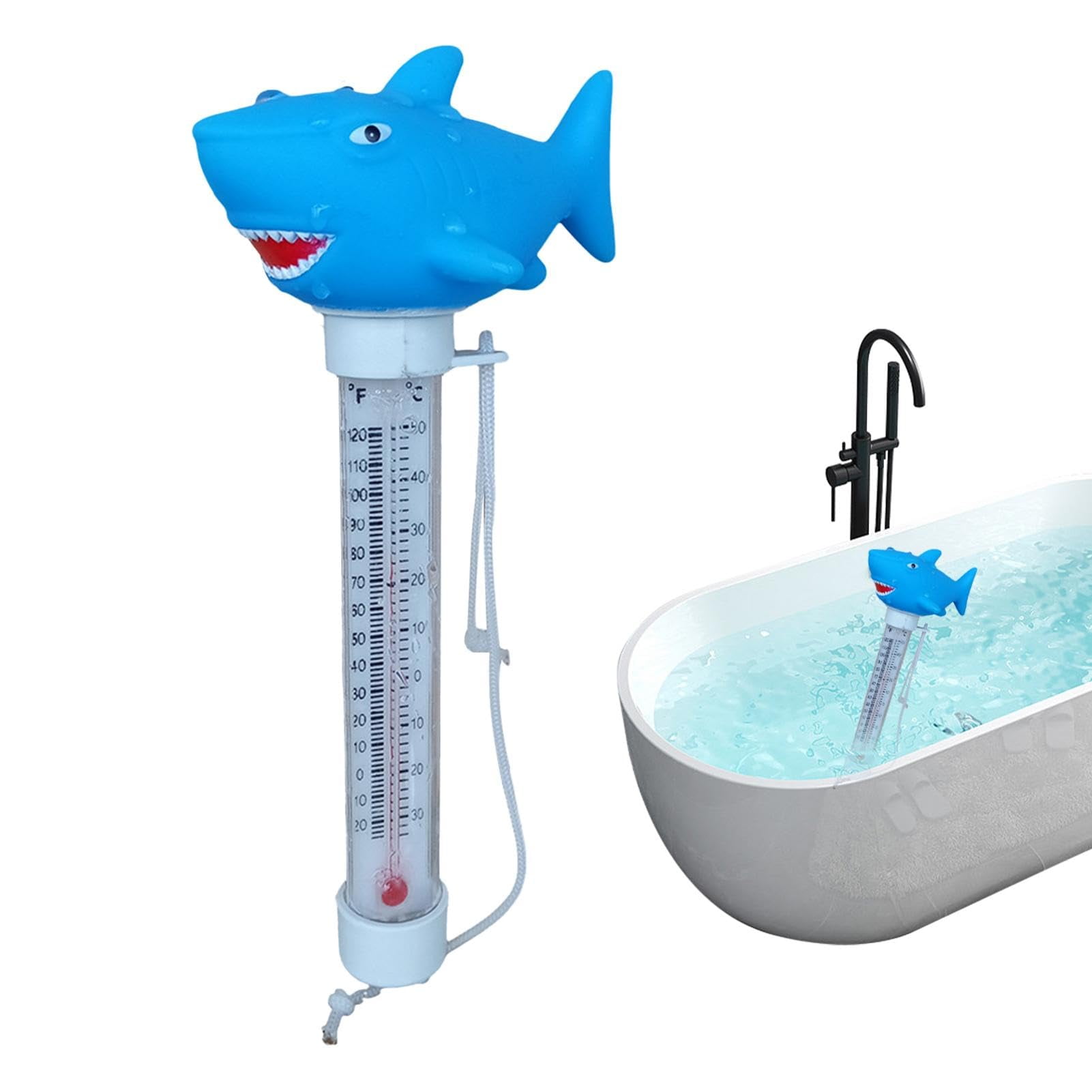 Swimming Pool Thermometer, Floating Thermometer with String, Swimming ...