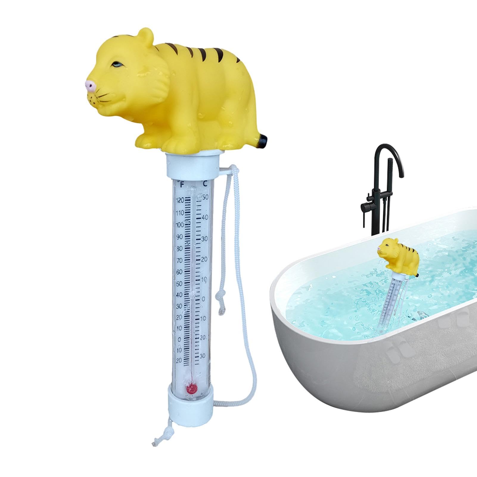 Swimming Pool Thermometer, Floating Thermometer with String, Swimming ...