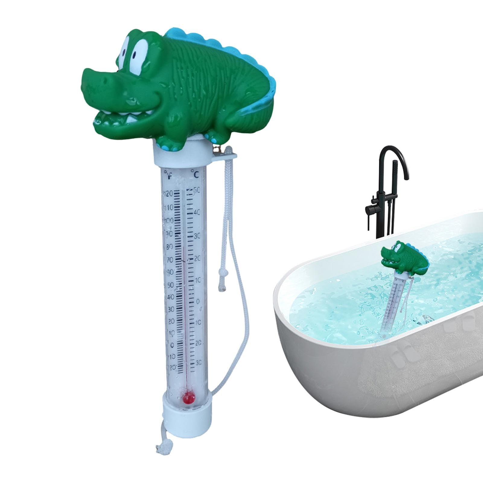 Swimming Pool Thermometer, Floating Thermometer with String, Swimming ...
