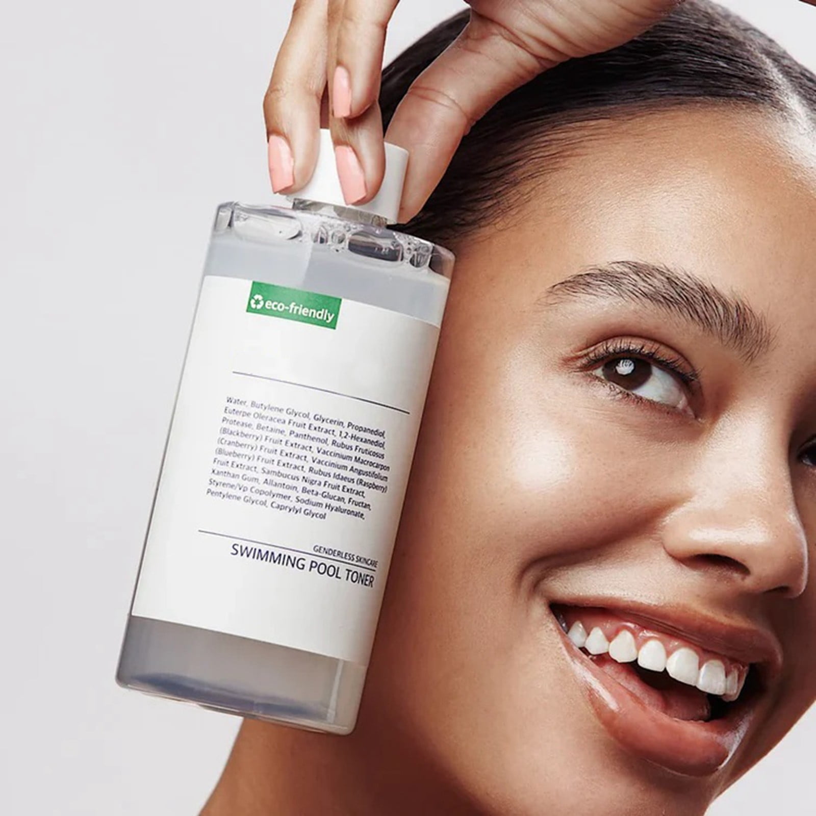 Swimming Pool Toner - Gentle Exfoliating Toner with Natural Enzyme ...