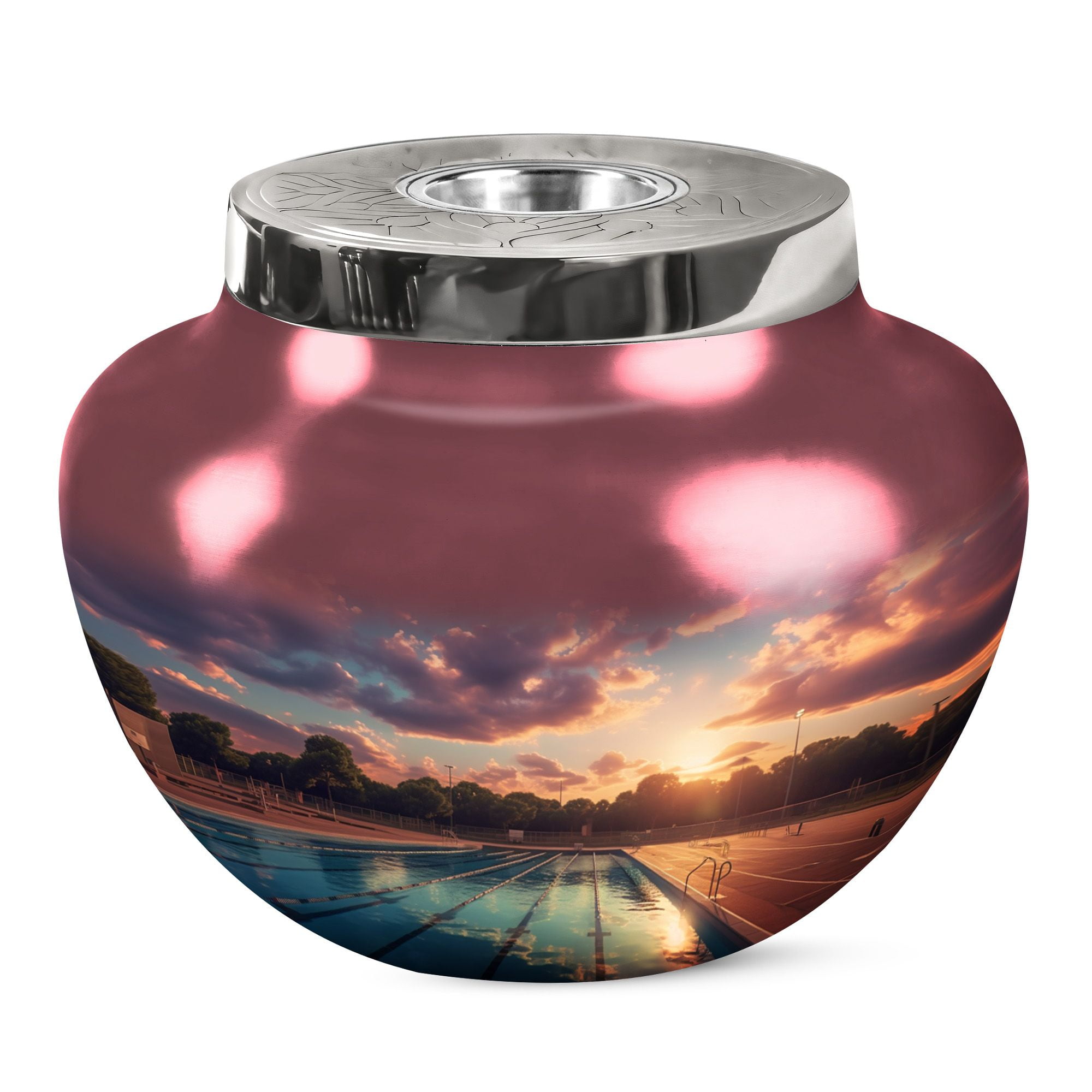 Swimming Pool Urn - Urns For Human Ashes Adult Man - Cremation Urns For ...