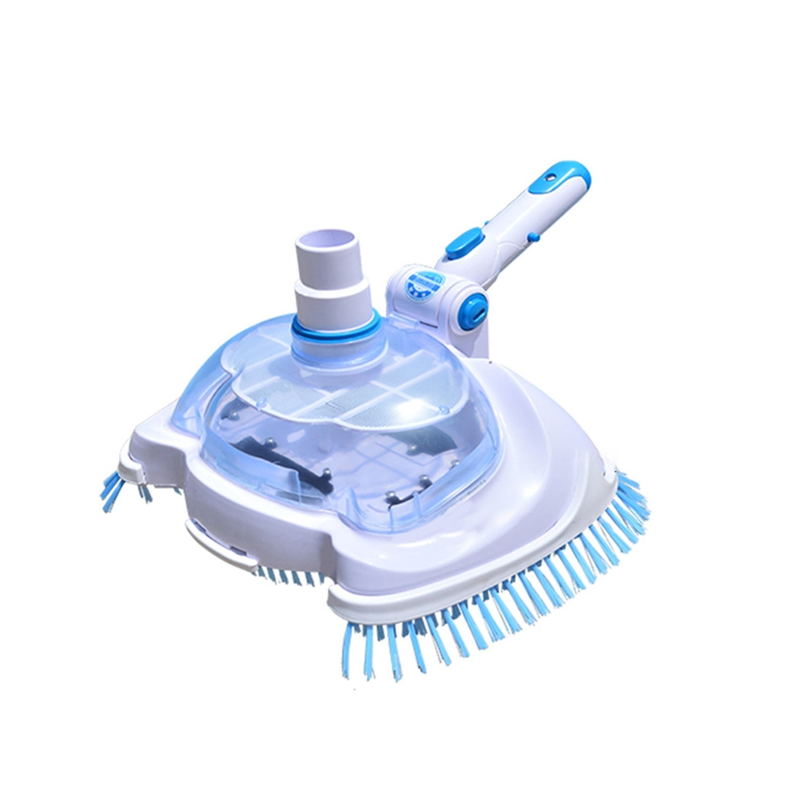 Swimming Pool Vacuum Head Brush Cleaner Transparent Manual Floating ...
