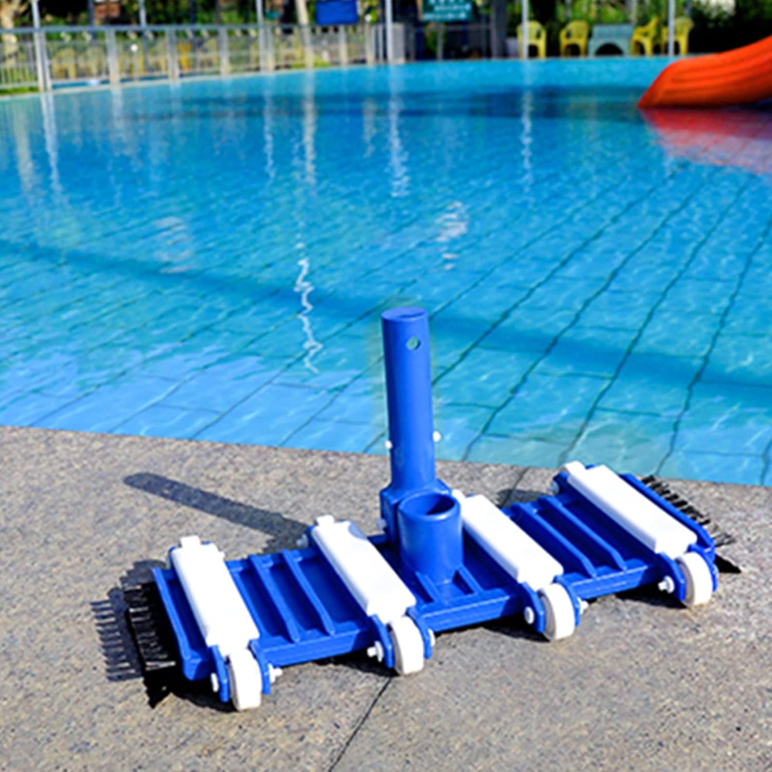 Swimming Pool Vacuum Head, Flexible Spa and Pool Vacuum Head with Side ...