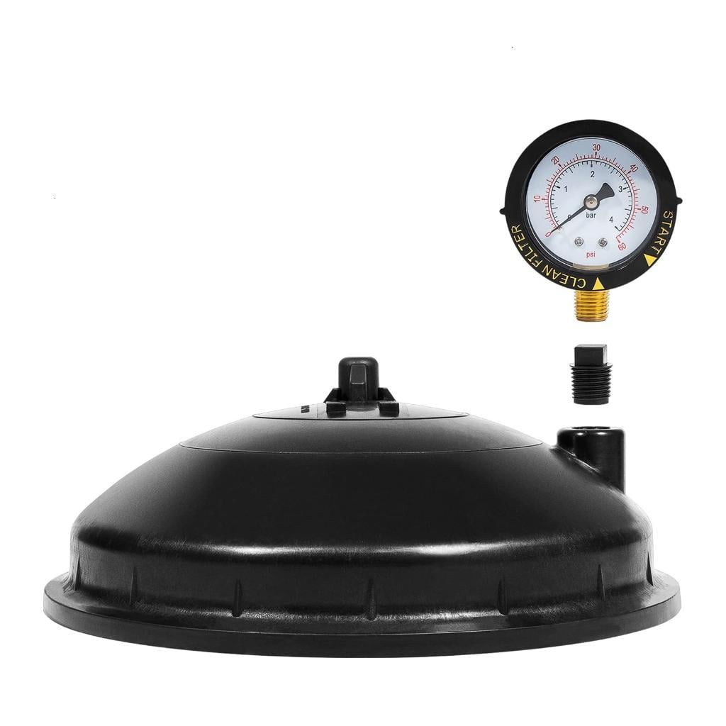 Swimming Pool Valves Assembly Featuring Sliding Pressure Indicator and ...
