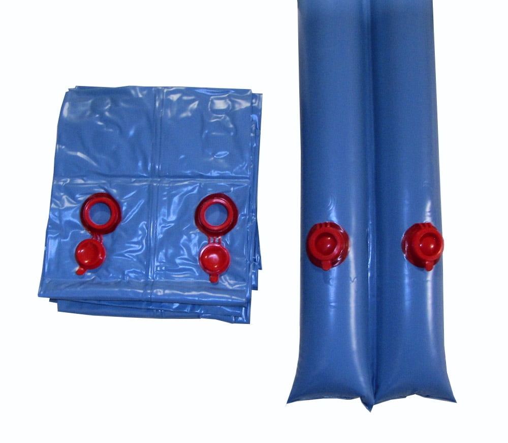 Swimming Pool Winter Cover 8 ft Double Water Bags 6 Pack - Walmart.com