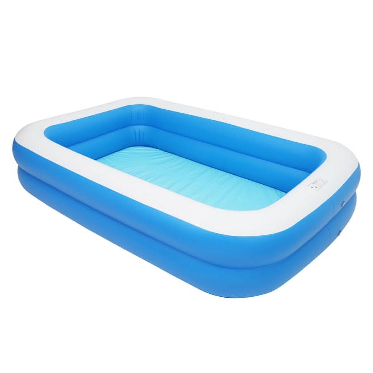 Swimming Pools, 102" x 70" x 22", Full-Sized Inflatable Swimming Pool ...
