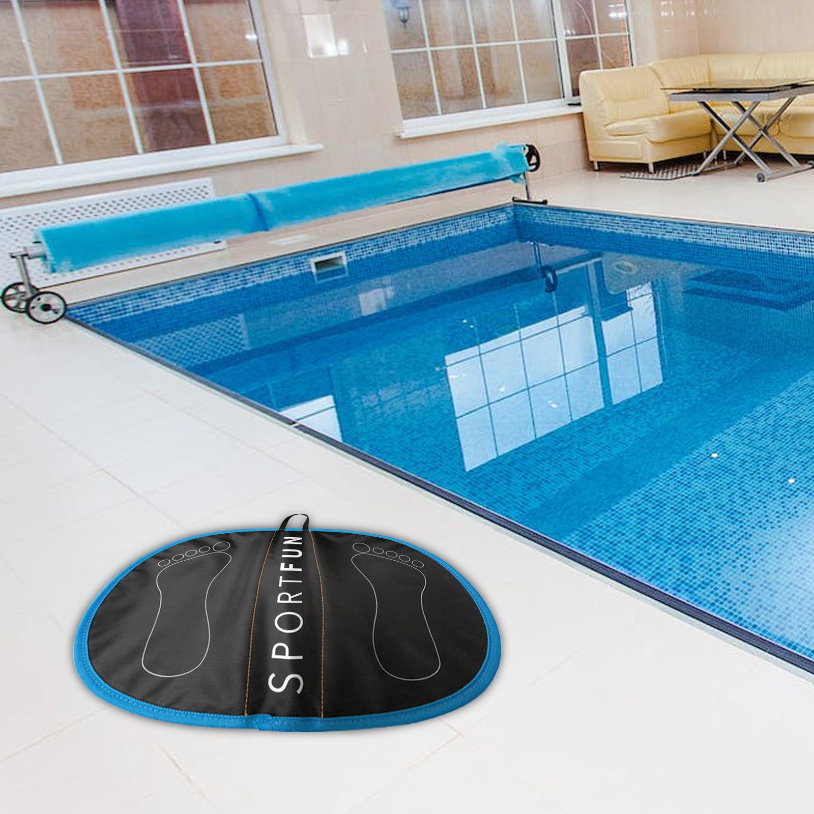 Swimming Pools for Kids, Portable Pool Changing Isolation Foot Mat ...