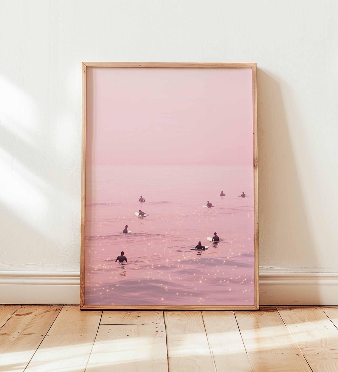 Swimming Poster, Retro Swimming Print, Beachy Wall Art, Blue Wall Art ...