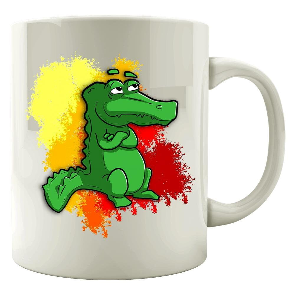 Swimming Reptile Mug - Alligator Mississippiensis - Funny Gator Lovers ...
