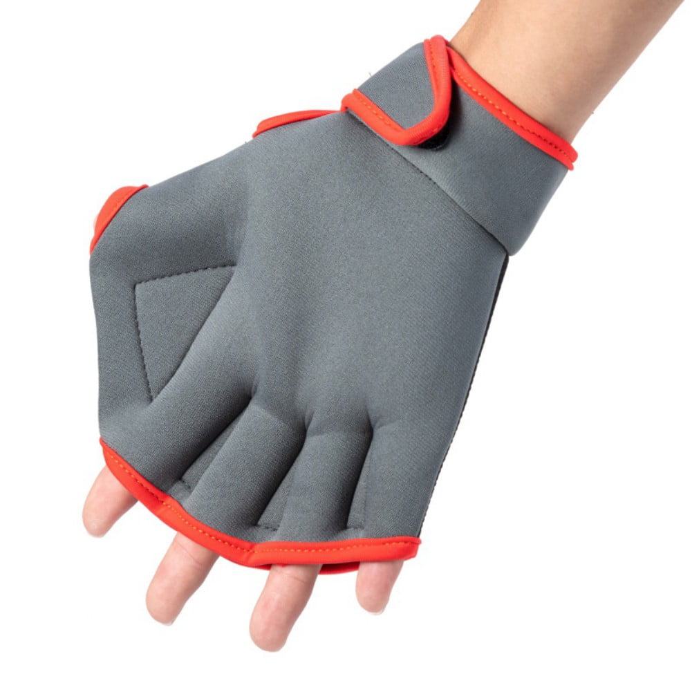 Swimming Resistance Gloves - Webbed Gloves for Water Aerobics, Aquatic ...