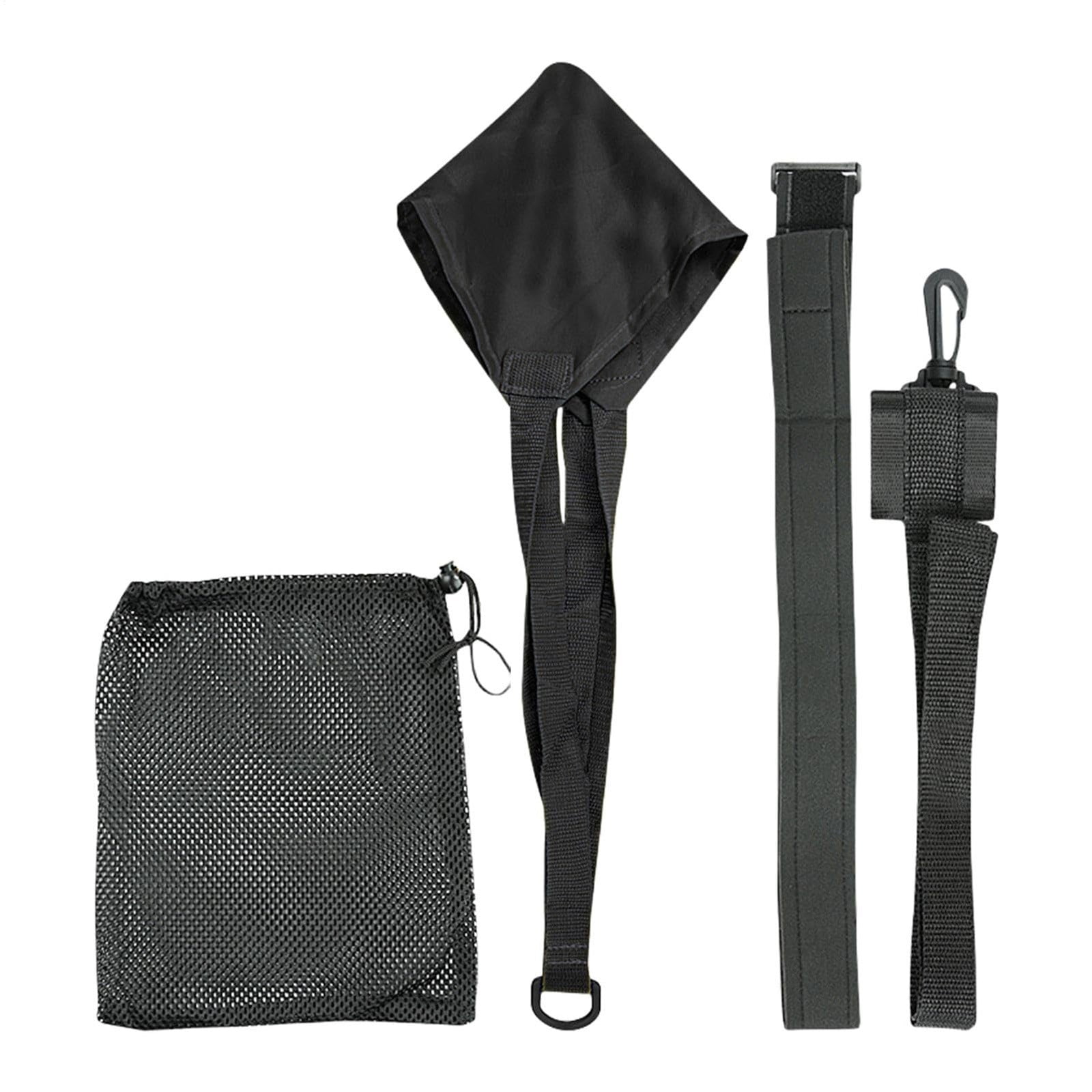 Swimming Resistance Training Set - Swim Parachute and Adjustable Belt ...