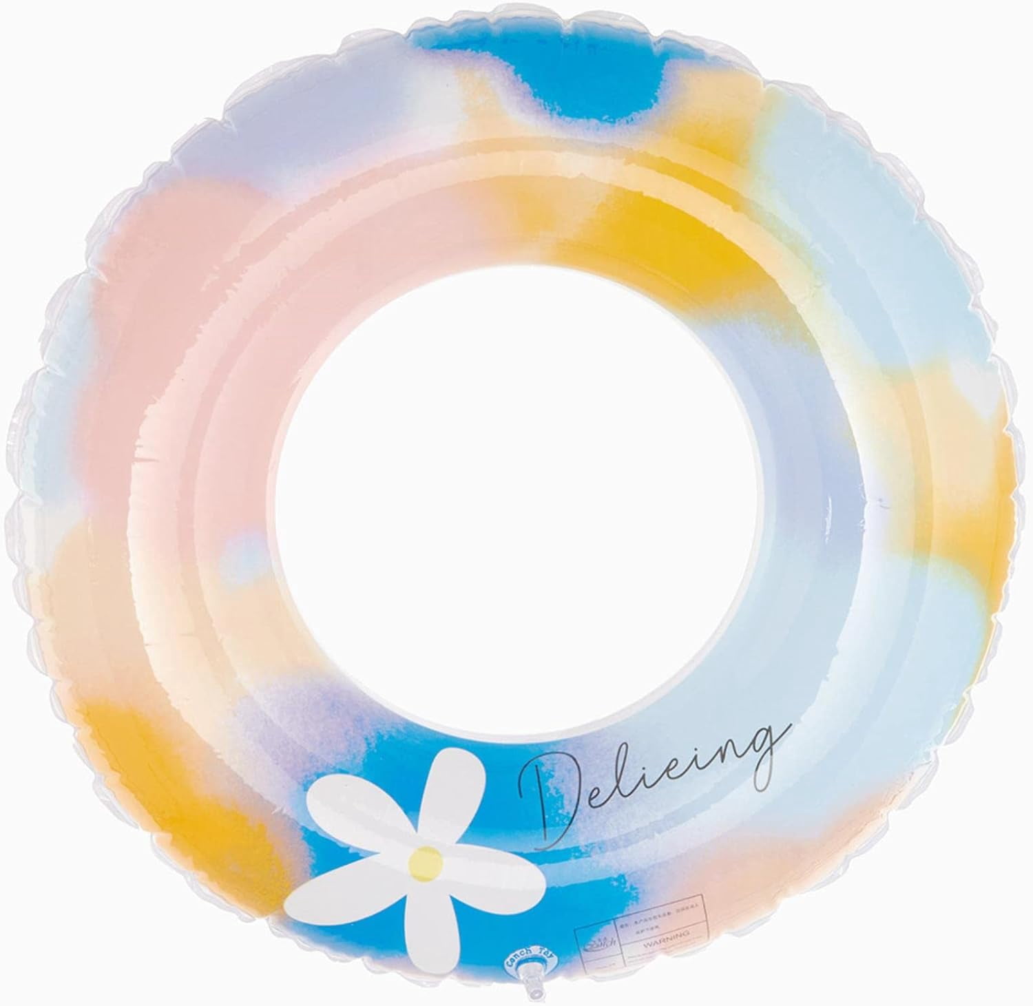Swimming Ring Adult Thickened Men and Women with Handles Inflatable ...