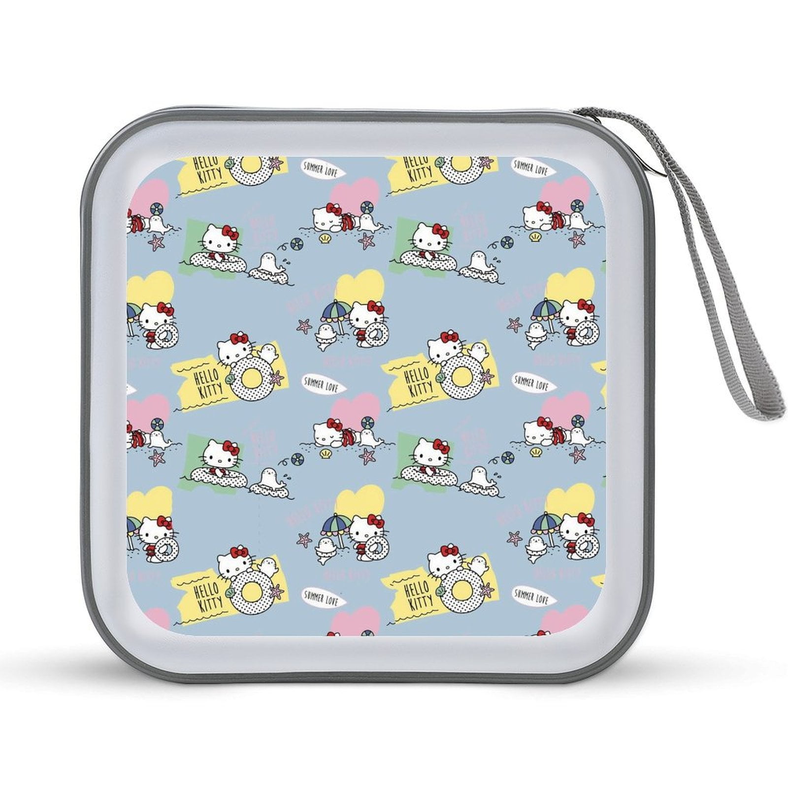 Swimming Ring Hello Kitty CD Case, 40 Capacity VCD/DVD Case Holders ...
