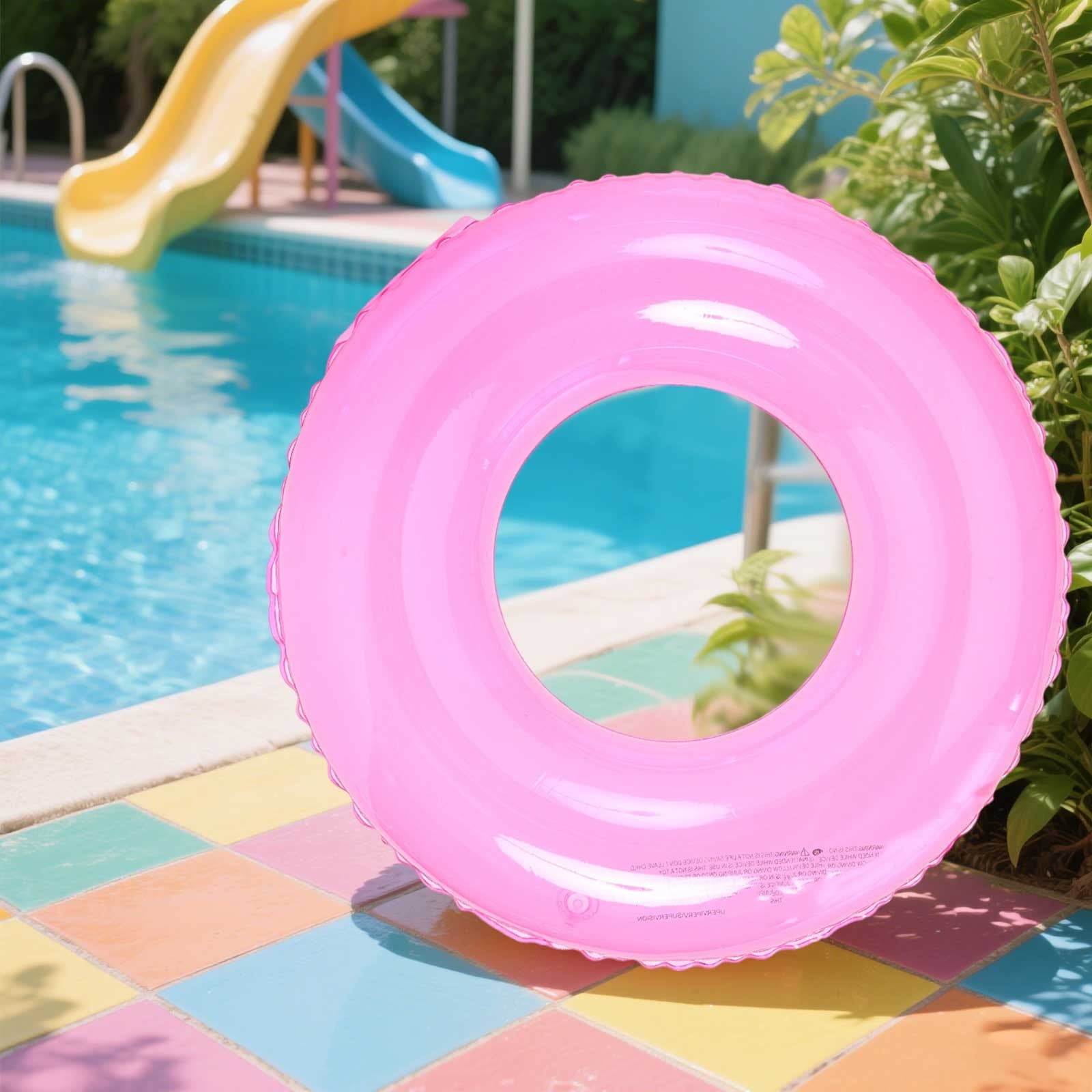 Inflatable Pool Floats Swim Tube Summer Water Beach Lake Party Supplies ...