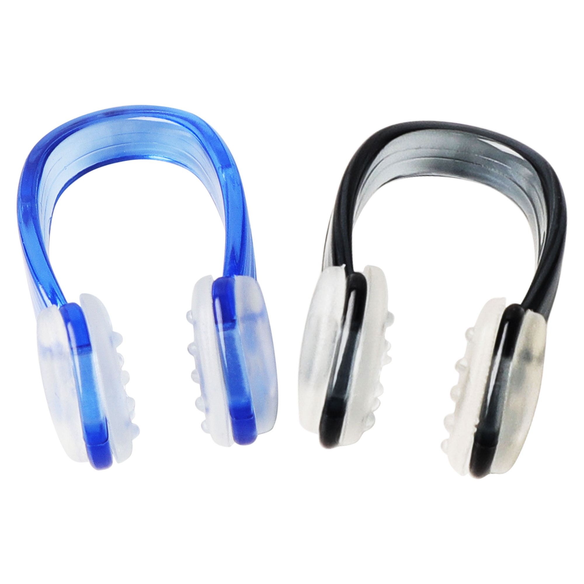Swimming Diving Guard Swim Tool Plastic Nose Clip Protector 2pcs Blue ...