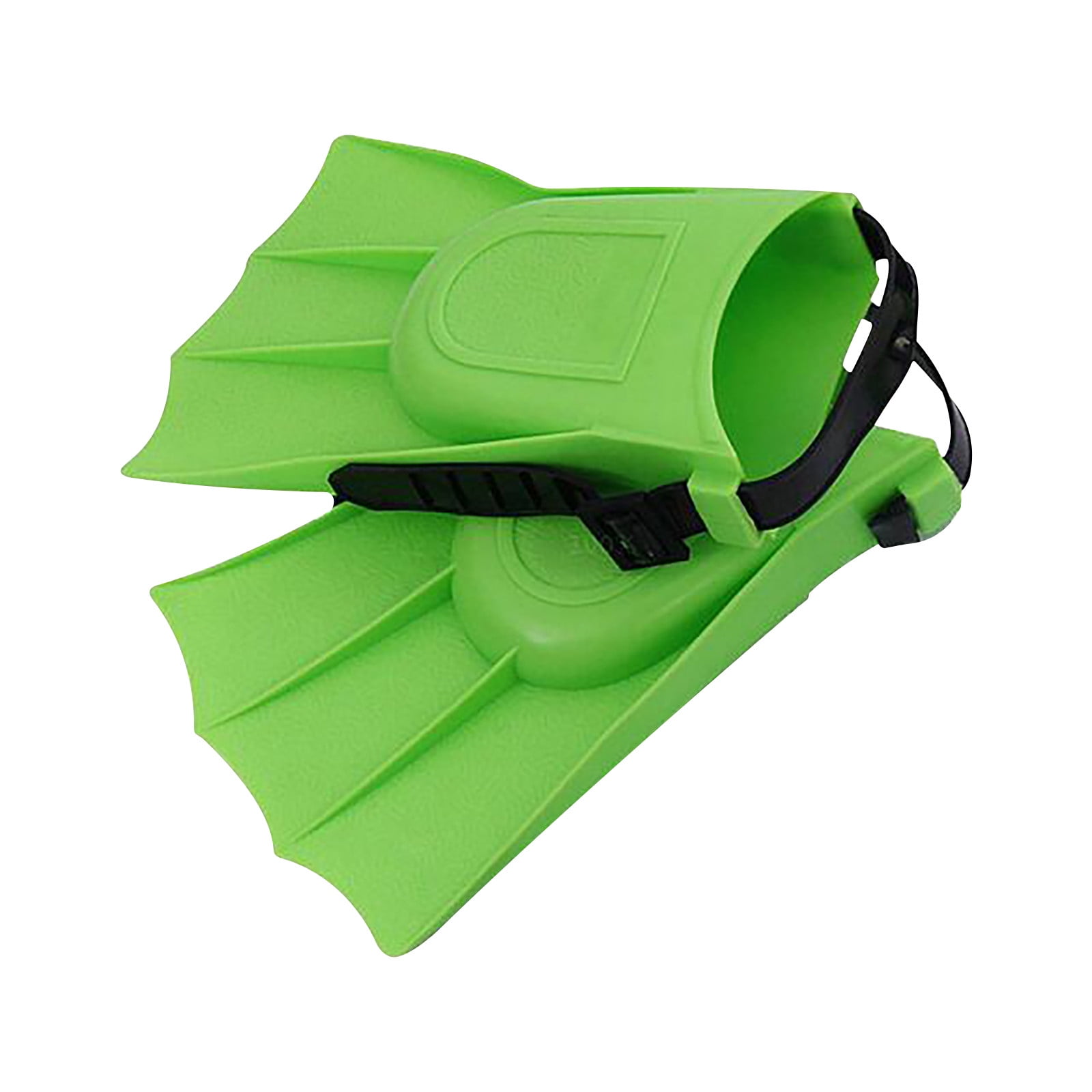 Swim Fins, Kids Swim Training Fins for Lap Swimming, Adjustable Short ...