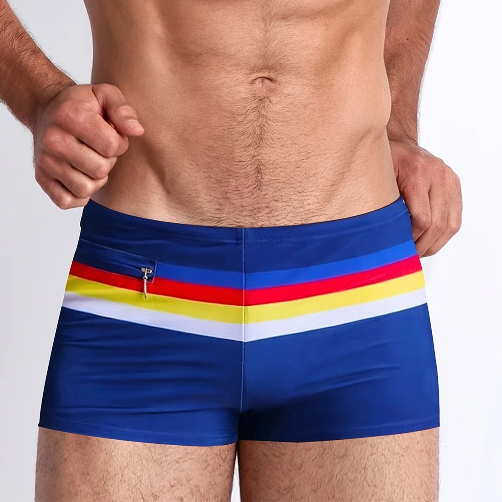 Swimming Trunks Qiggri Men Casual High Stretch Swim High Elasticity And