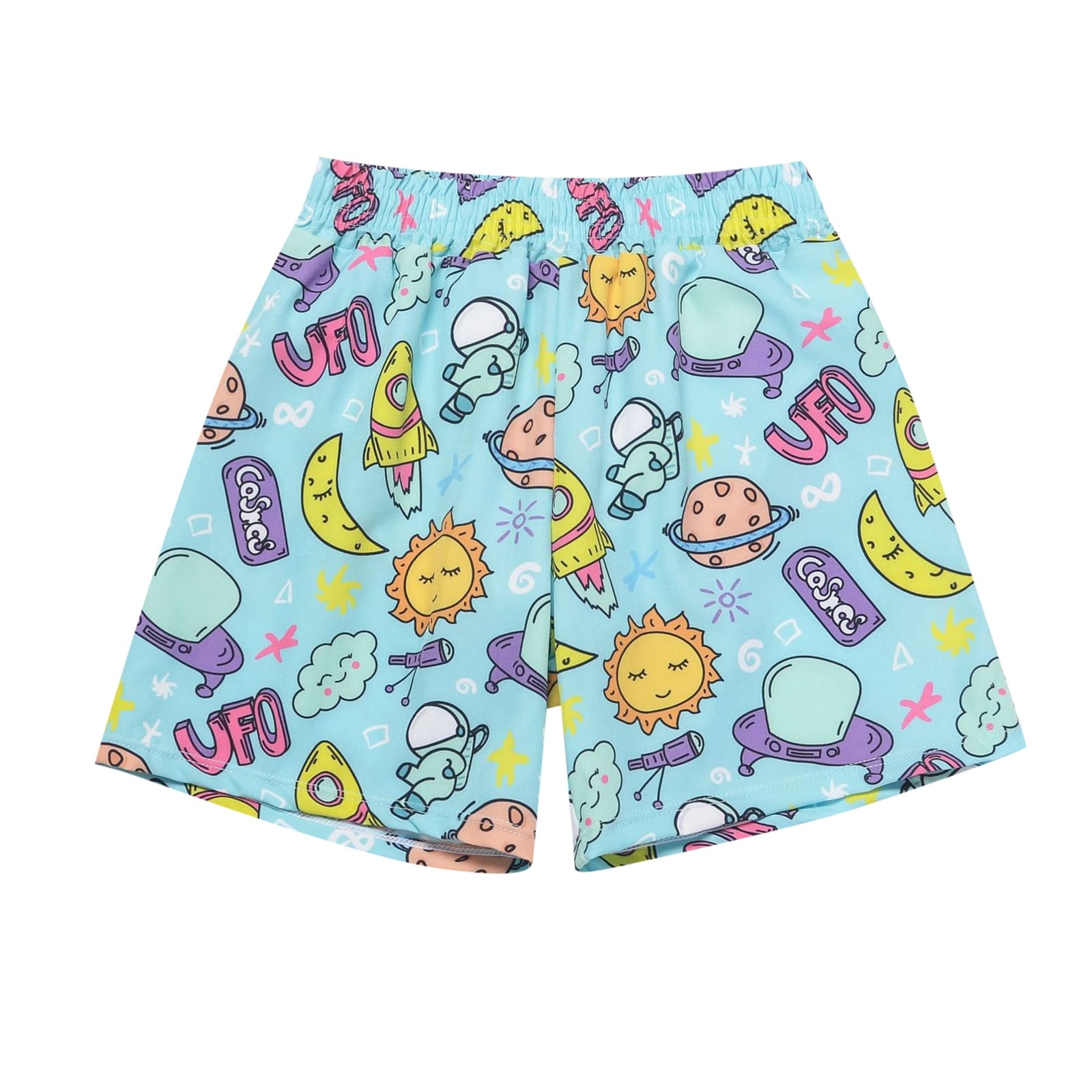 Swimming Trunks for Boys Size 14-16 Beach Board Shorts 3d Funny Print ...