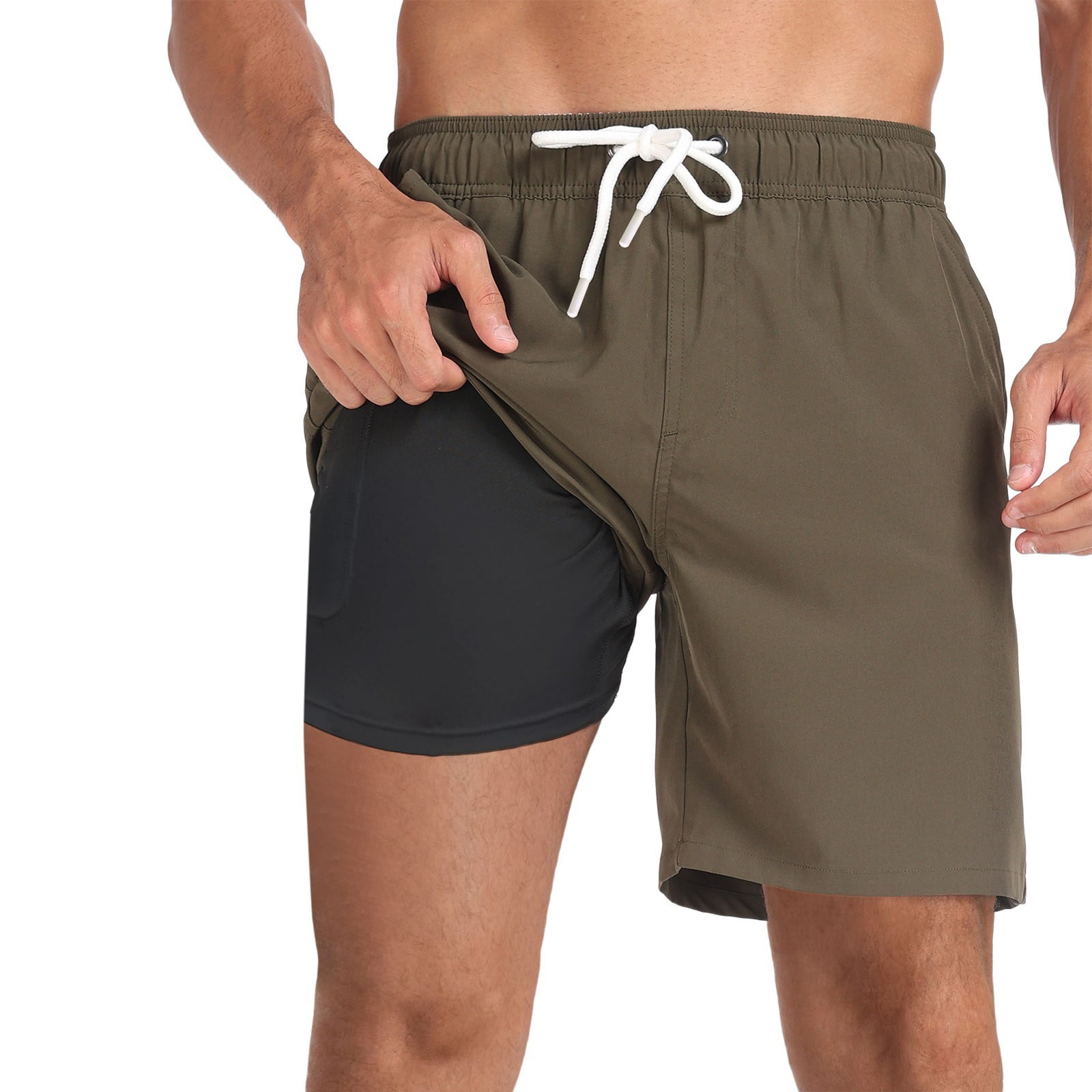 Swimming Trunks for Men Leisure Activities Featuring Straight Cut ...