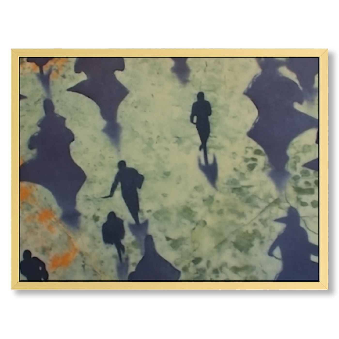 Swimming in The Ocean Poster Shark Art Prints, Home Decor Sharks Canvas ...