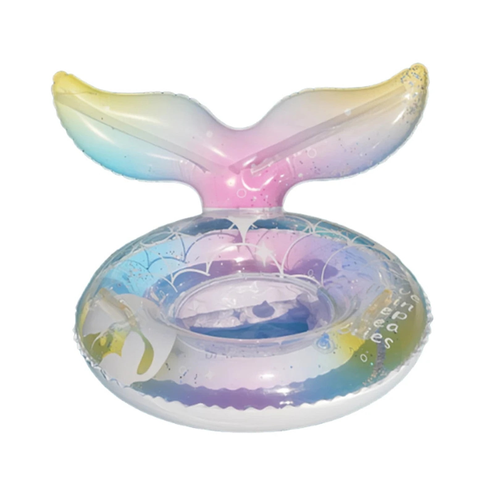 Swimming ring Baby Mermaid Swim Ring Pool Floating Ring Leakproof Blow ...