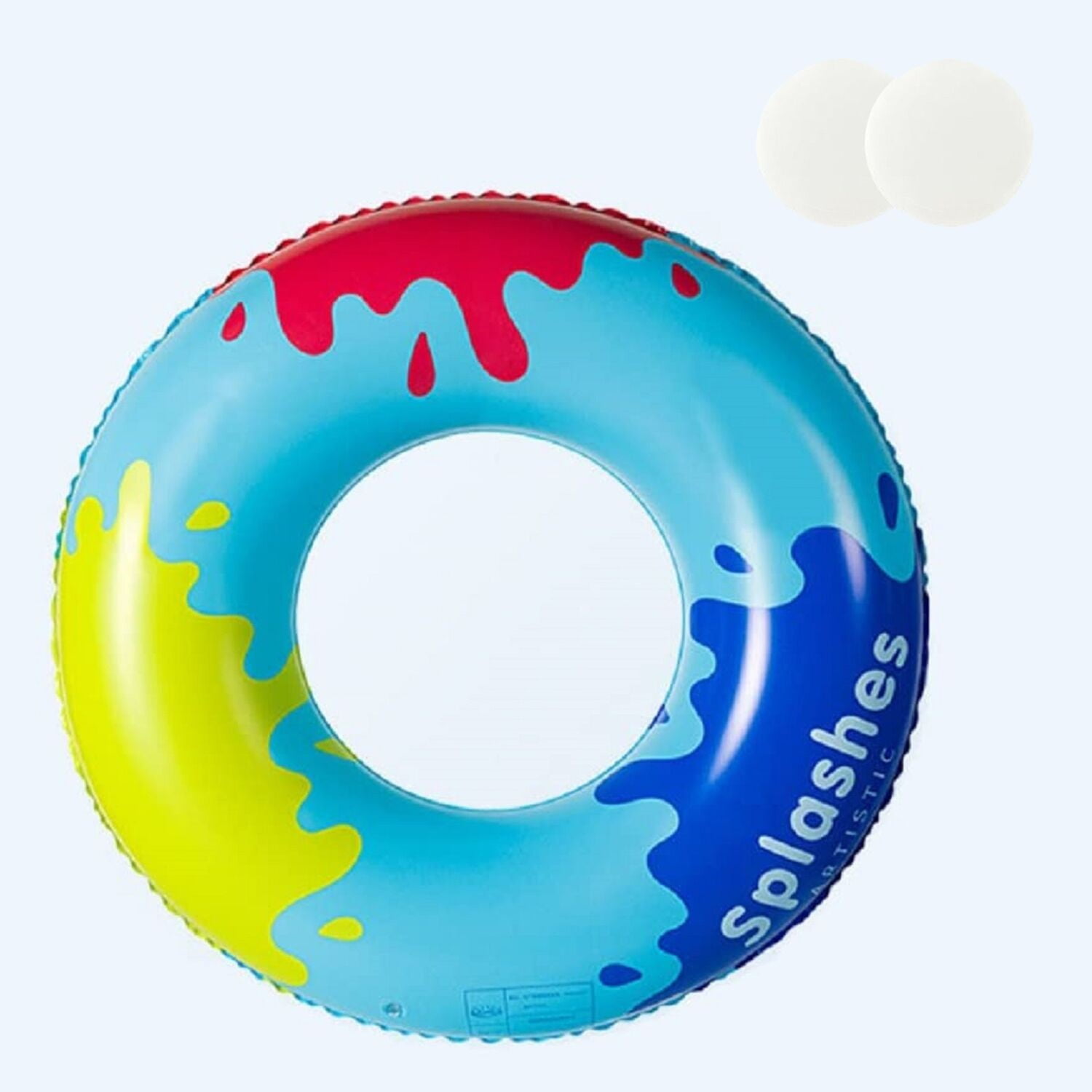 Swimming ring adults use children with a handle to swim to PVC swimming ...