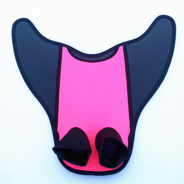 Swimming training mermaid flippers silicone long flippers frog shoes ...