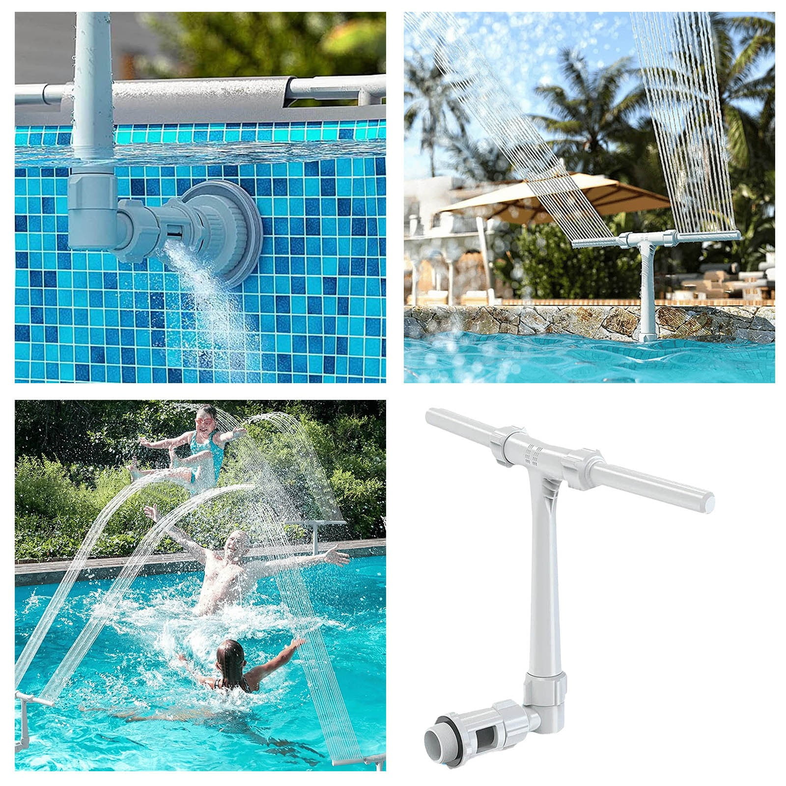 SwimmingGeAr Swimming Pool For Above And In Ground Pools AdjustAble ...