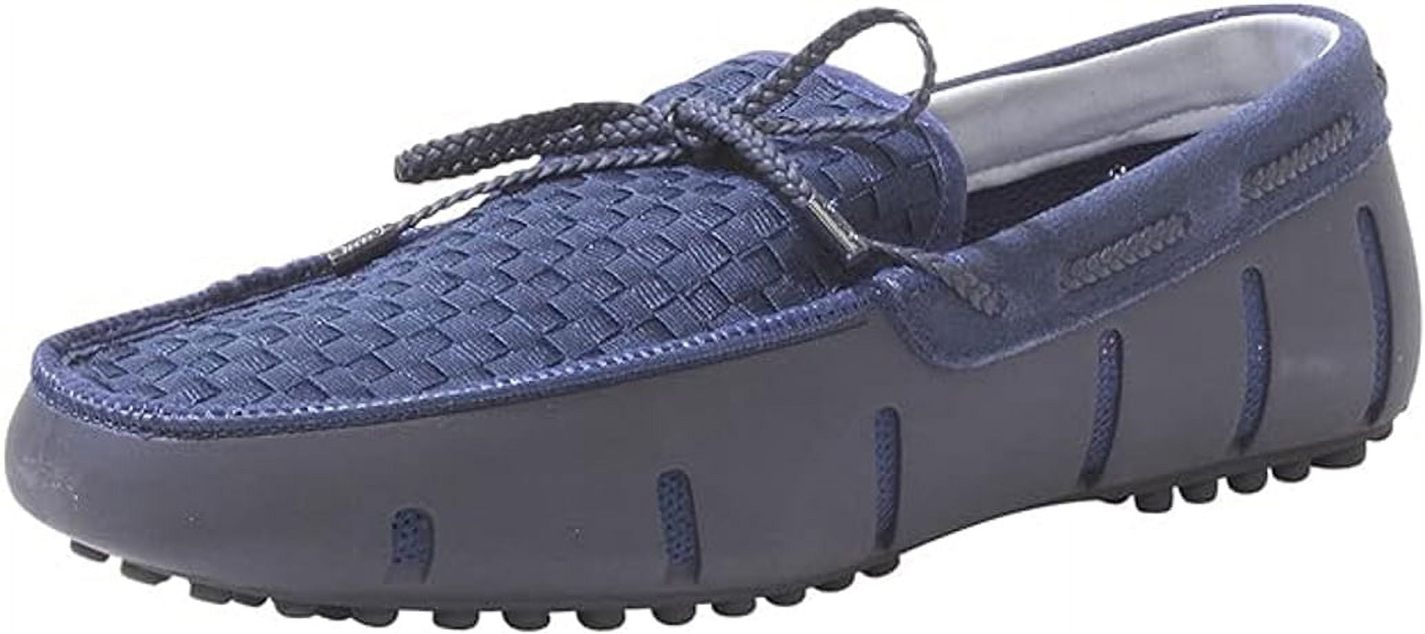 Swims Men's Woven Loafers Slip-On Classic Boat Shoes - Walmart.com