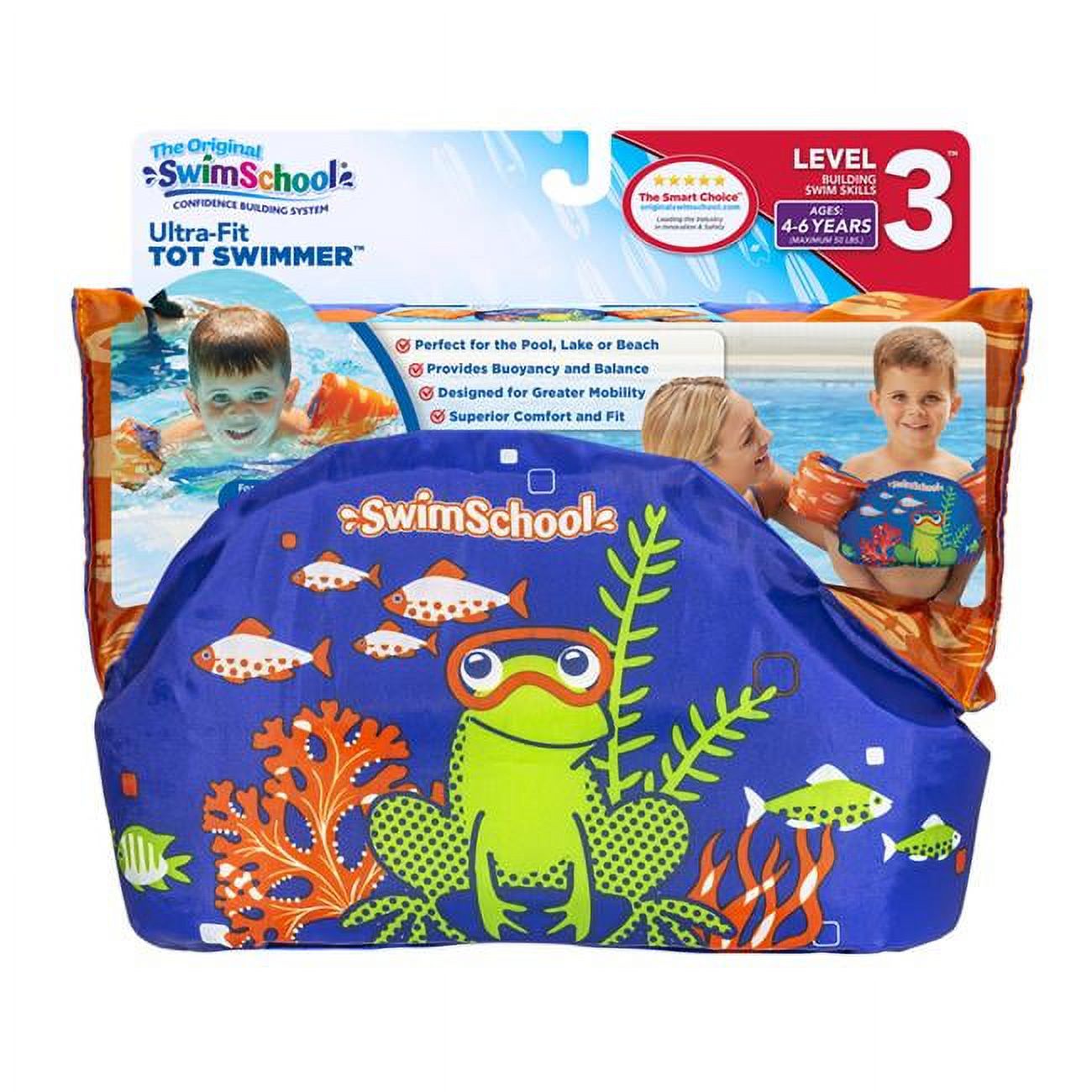 Swimschool 8065317 Polyester Inflatable Ultra-Fit Tot Swimming Arm Band ...