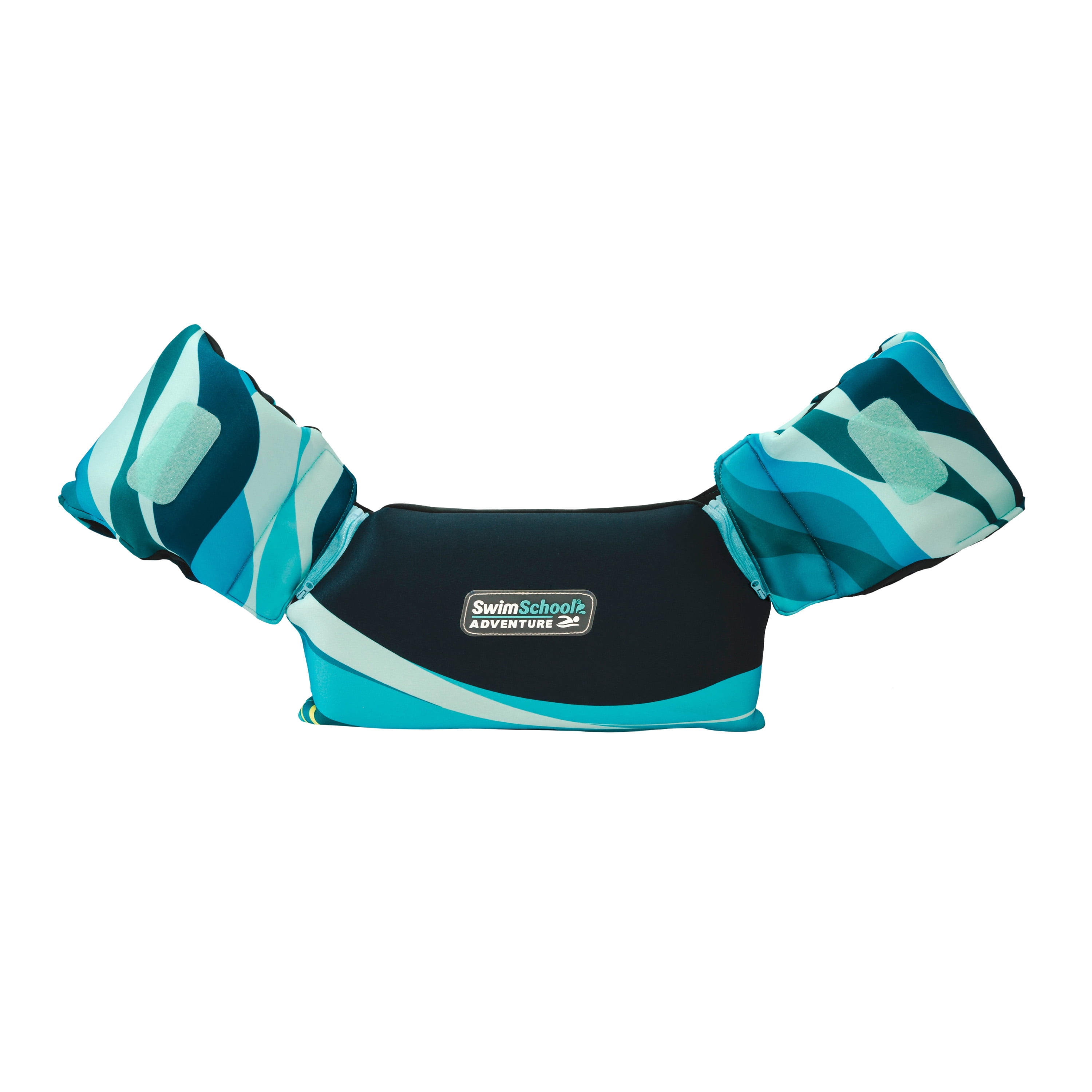 SwimSchool Child's 2-in-1 Deluxe Swim Vest, Ages 4-6, Multi-Color ...