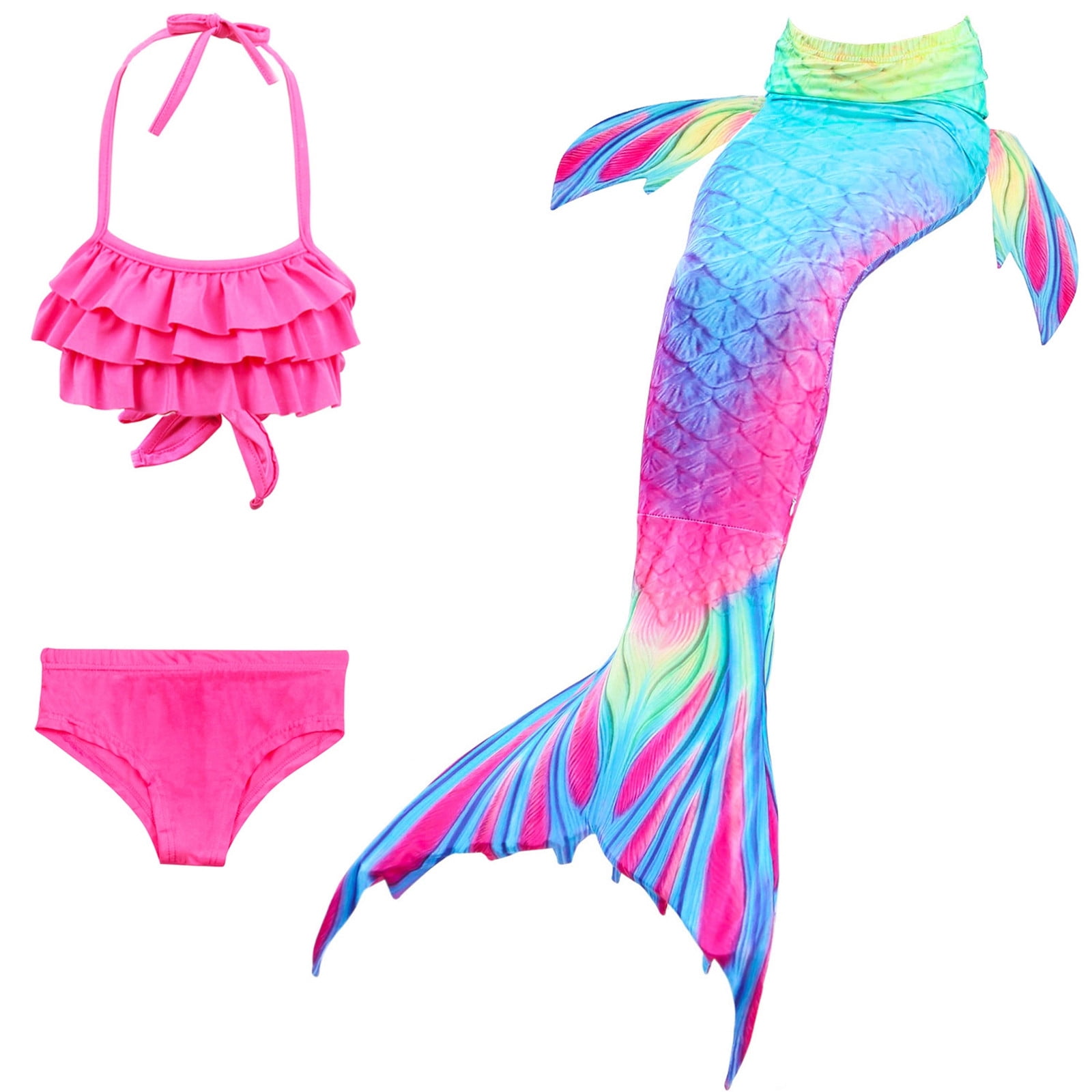Swimsuit Children Girls Bikini Children'S Swimsuit Girls Three Piece ...