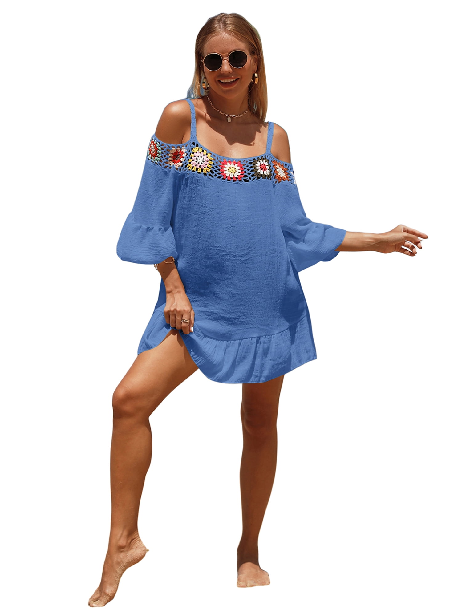 Swimsuit Cover Ups Women's Bathing Suit Coverups Dress Bikini Beach ...