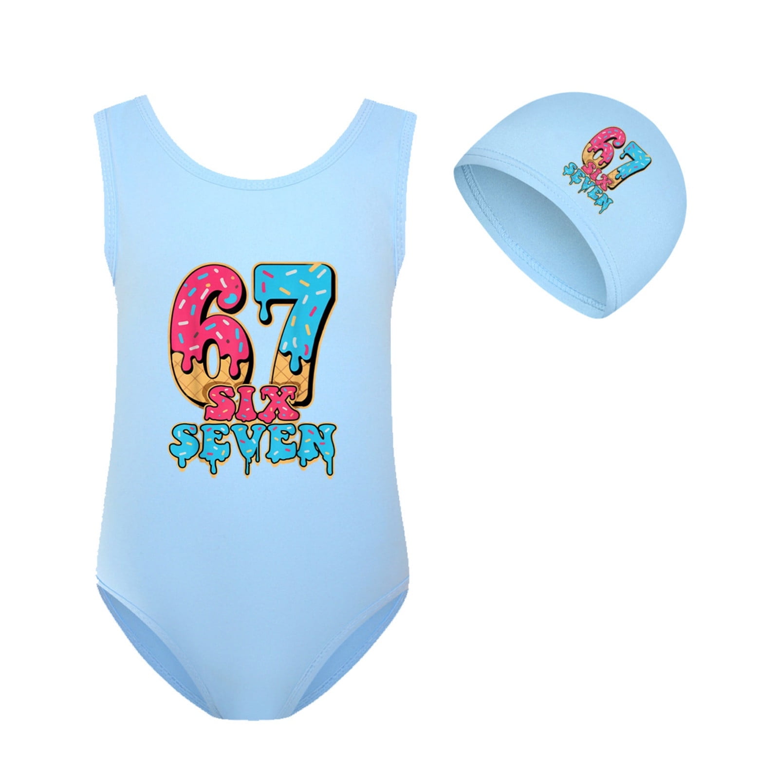 Swimsuit One Piece Bathing Suit for Girls Swimsuits for Beach Pool with ...