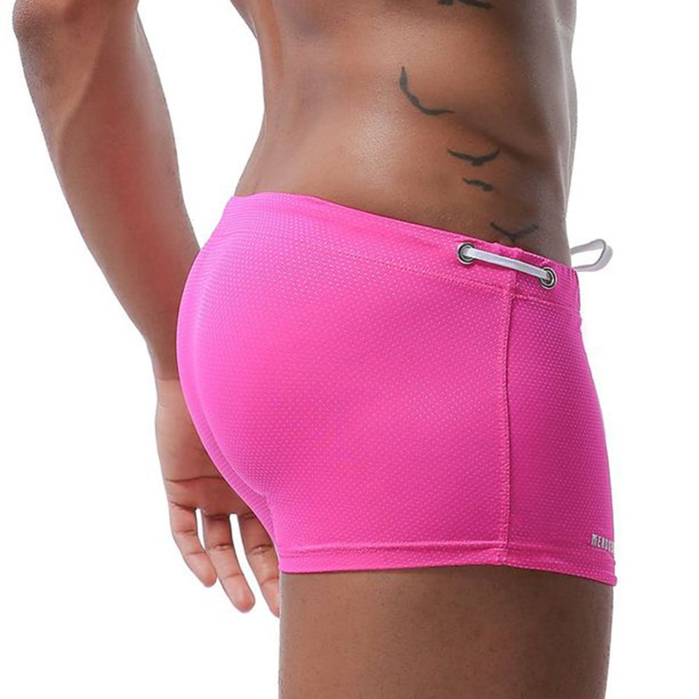 Swimsuit Boxer Briefs Swimming Short Men\'S Swim Shorts Sexy Beach Short - Walmart.com