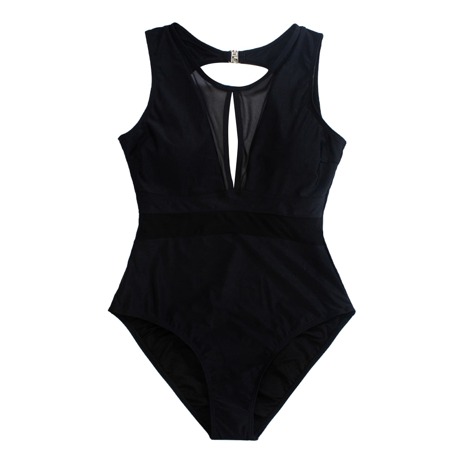 Swimsuits for Women 2025 Women Net Sexy Solid Color Block Summer ...