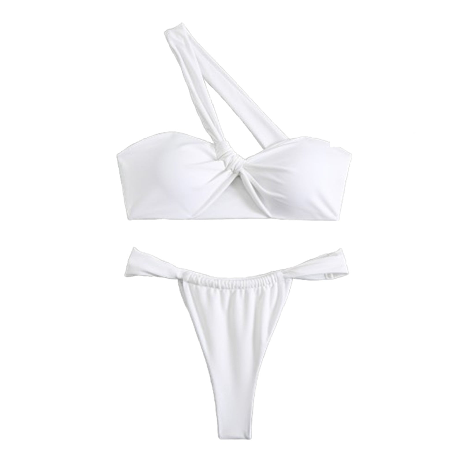 Swimsuits for Women Triangular Separate Sexy Off Shoulder Bikini Beach ...