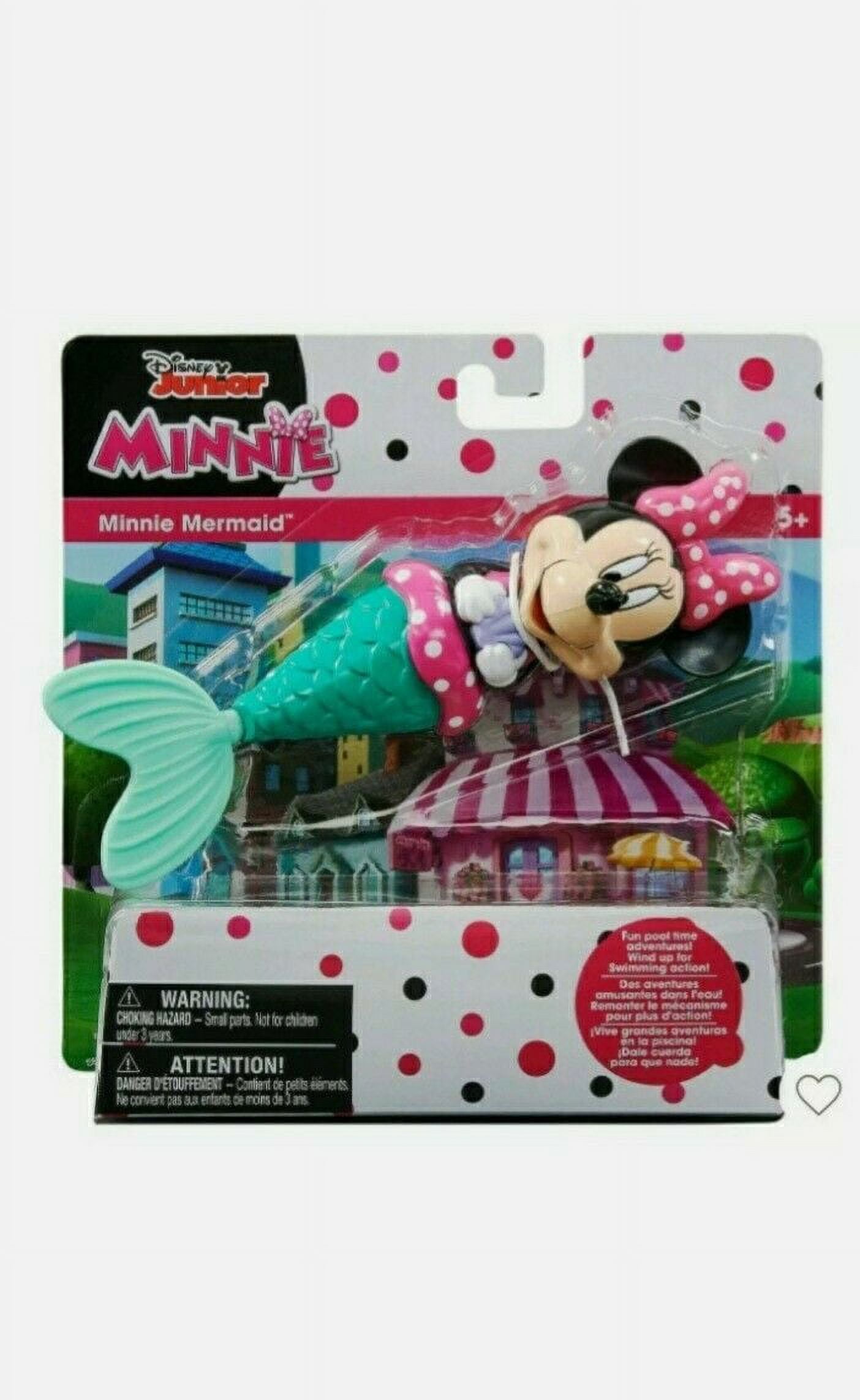 Swimways Disney Junior Minnie Mouse Mermaid Little Swimmer Play Toy for ...