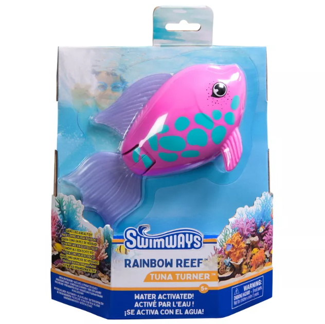 Swimways Rainbow Reef Fish, Tuna Turner - Walmart.com